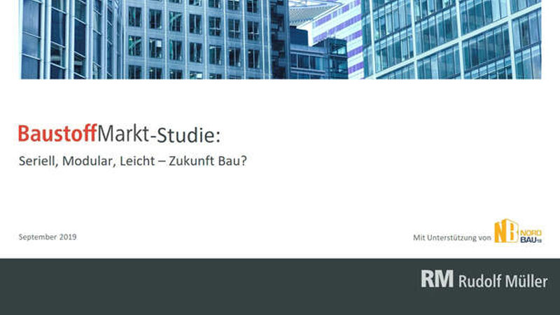 Marktforschungsstudie zur Entwicklung neuer Bauweisen