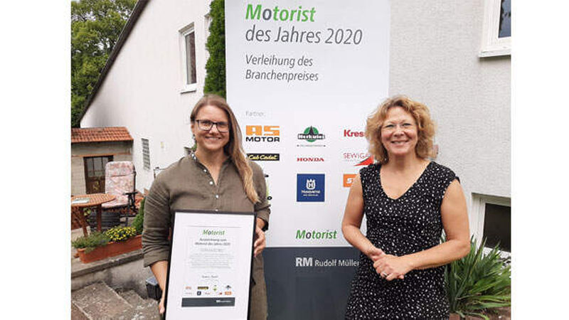 Stefanie Schumm ist „Motorist des Jahres 2020“