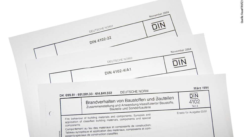 DIN 4102-4 (neu) – Hinweise für die Praxis
