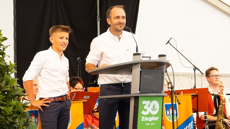 Ziegler Erden feiert 30-jähriges Firmenjubiläum