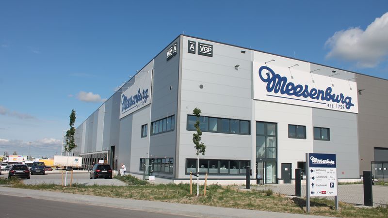 Meesenburg eröffnet Zentrallager bei Leipzig