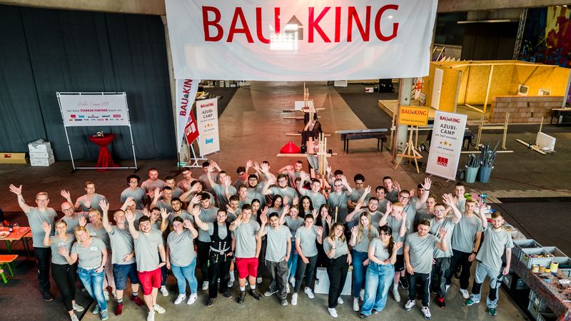 Bauking Azubi-Camp Fachhandel in der ACO Academy