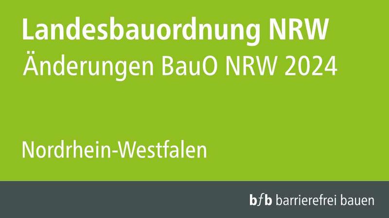 BauO NRW 2024