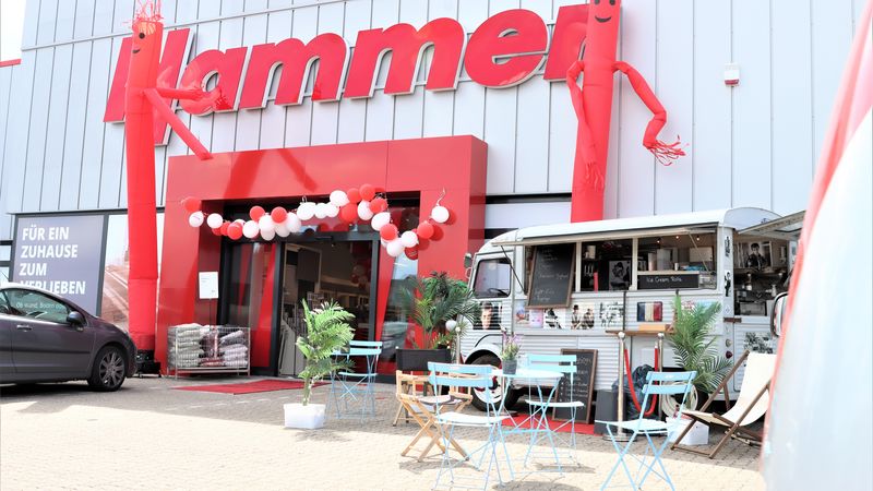 Hammer Fachmarkt in Wesel nach Umbau neu eröffnet