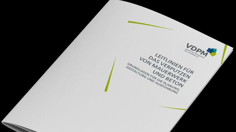 VDPM aktualisiert Putz-Leitlinien