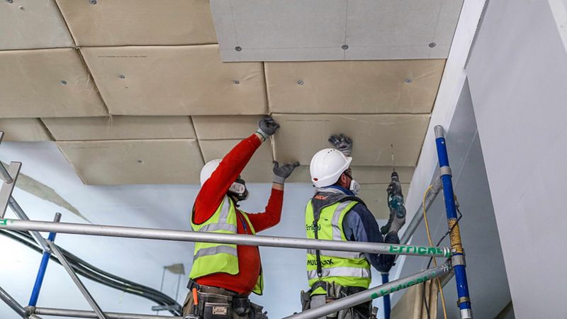 Calostat in Glasgewebe