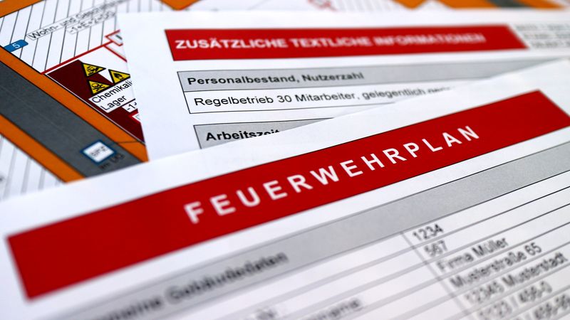 Feuerwehrpläne für bauliche Anlagen: DIN 14095 im Februar 2024 neu erschienen