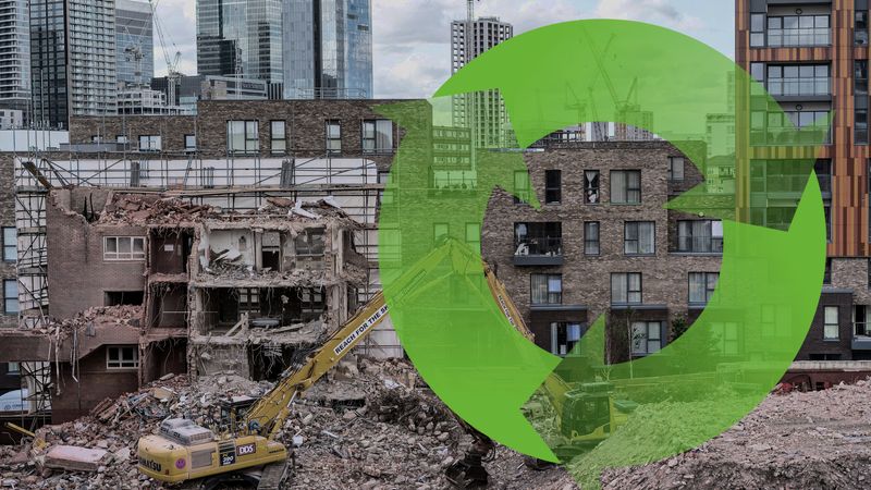 Kreislaufwirtschaft im Bauwesen und im Brandschutz