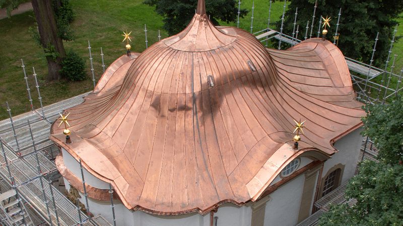 Sanierung der St. Johannes-von-Nepomuk-Kapelle: Kupferne ...