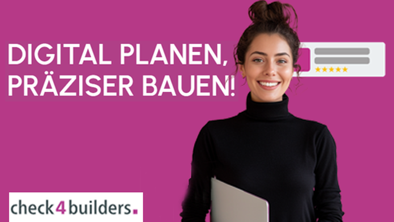 Mit check4builders die passende Bausoftware finden