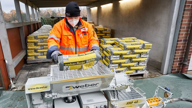 Saint-Gobain Weber verleiht neue Misch- und Förderpumpe