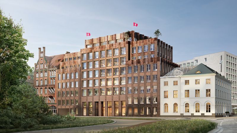 Hamburg: Cells startet Redevelopment des früheren Haspa-Sitzes