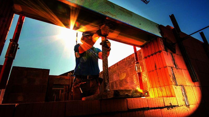 Mehr Azubis im Bauhauptgewerbe