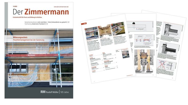 Aktuelle Ausgabe Der Zimmermann 9.2025